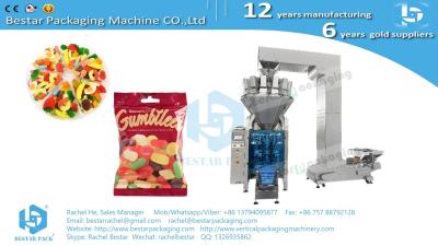 China 500g gummy candy pouch automatic weighing packaging machine BSTV-450AZ for sale