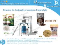 China Bestar automatic weighing and packaging machine with 4 heads linear weigher BSTV-550BZ for sale
