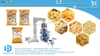 China Bestar new design weighing packaging machine for snacks BSTV-550AZ for sale