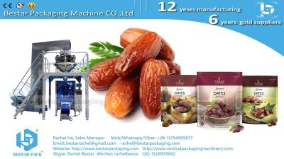 China Dry fruit Dates 1000g pouch packing machine BSTV-750AZ for sale