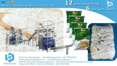 China Big Pouch Stacker Packing Machine For Stacking Various Small Bags for sale