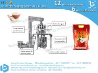 China 500g pure rice gusset pouch automatic weighing packaging machine BSTV-450AZ for sale