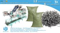 China How to pack 15KG iron nails in woven bag for sale
