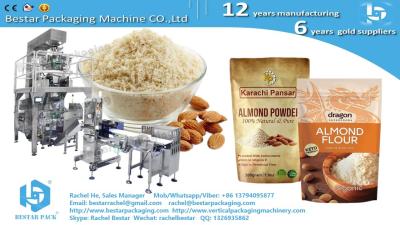 China Almond powder zipper pouch automatic weighing packaging doypack machine for sale