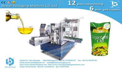 China Bestar automatic doypack machine for edible oil 700-2000ml pouch packaging for sale