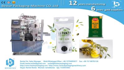China Bestar doypack machine with pumps and tanks for packing oil bags for sale