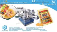China Doypack machine 8 station with feeding cup and liquid pump vacuum packaging for sale