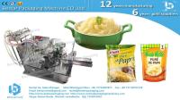 China Soup filling packing machine for stand up pouch with nozzle for sale