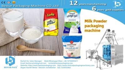 China Automatic powder packing machine with Siemens PLC & touch screen BSTV-450DZ for sale