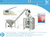 China 1KG rice flour quad bag packaging machine with dosing system BSTV-550DZ for sale