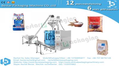 China Bestar powder packing machine with high quality branded PLC servo BSTV-550DZ for sale