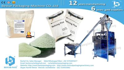 China Refining flux 5kg pouch packing machine BSTV-650DZ for sale