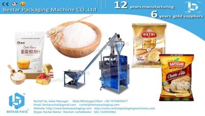 China How to pack 5kg wheat flour gusset pouch BSTV-750DZ for sale