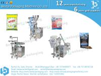 China Automatic peanut butter peanut sauce small sachet packaging machine BSTV-160S for sale