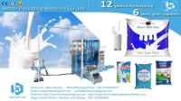 China How to automatically package orange juice pouch with 2000ml BSTV-450P for sale