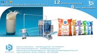 China Automatic liquid pouch packing machine with rotary pump and customized exhaust system BSTV-450P for sale