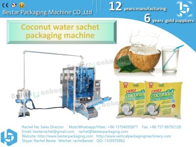 China 1KG coconut water pouch packaging machine BSTV-550P for sale