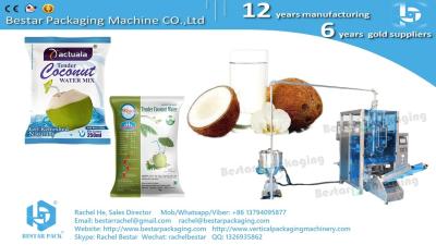 China Coconut water 1.5KG pouch automatic packaging machine BSTV-650P for sale
