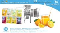 China How to automatically package orange juice pouch with 2000ml BSTV-450P for sale