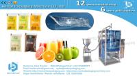 China How to automatically package orange juice pouch with 2000ml BSTV-450P for sale