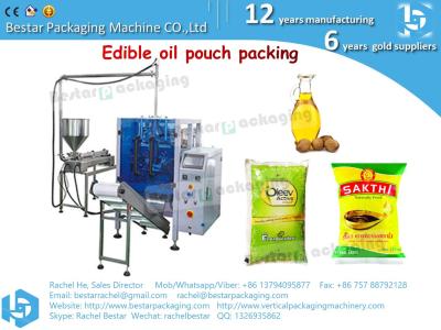China Automatic packing machine for  edible oil 1-5kg pouch packing BSTV-750P for sale