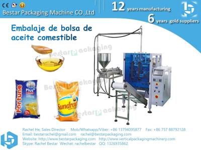 China 1-5 kg edible oil pouch automatic packaging machine BSTV-650P for sale