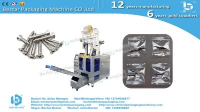 China Packaging machine with single hopper counting 2pcs screw and pack in one bag for sale