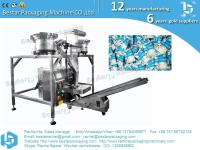 China Gummy candy triangle sachet counting packing machine for sale