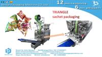China Gummy candy triangle sachet counting packing machine for sale