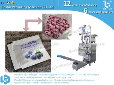 China How to pack candy tablet into sachet [Bestar] counting packaging machine for sale