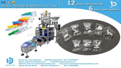 China Screw and wall plug set counting packaging machine with two bowls for sale