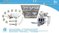 China Screw and wall plug set counting packaging machine with two bowls for sale