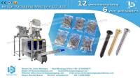 China Wood screws Self tapping screws automatic counting and pouch packing machine for sale