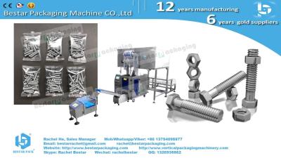 China Bestar hardware counting and packing machine with enclosure for bolts and nuts for sale