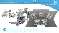 China Tire valve cap accessories counting packaging machine with three counting hoppers for sale