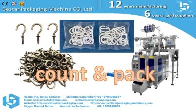China Automatic packing machine with counting function for metal hooks packaging for sale