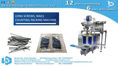 China How to pack super long screws [Bestar] counting packaging machine for sale