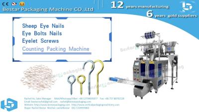 China Sheep Eye Nails, Eye bolts nails, eyelet screws counting and packing machine for sale