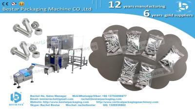 China How to reduce the noise when packing hardware [Bestar] counting packing machine with enclosures for sale