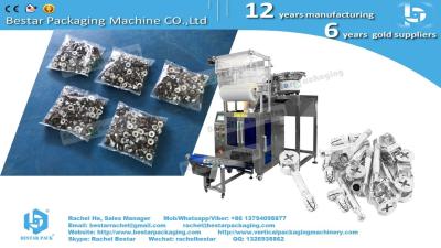 China 3-in-1 screws bolts furniture fittings counting packing machine customized blowing systeme for sale