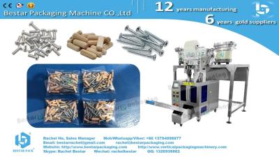 China Furniture hardware fittings automatic counting packaging machine with 4 hoppers for sale