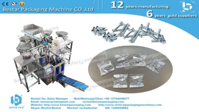 China Customization packing machine with 4 counting vibration and one manual feeding belt for sale