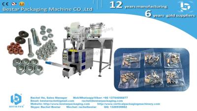China Vertical packing machine with multi counting bowls for hardware mixing packaging for sale