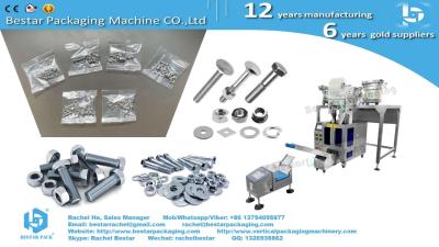 China Screw nails bolts nuts automatic counting and mix pouch packing machine for sale