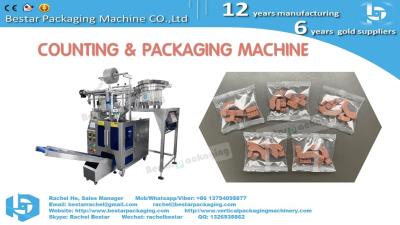China Automatic counting packing machine with 4 vibration bowls for children's building block toys for sale