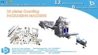 China Door lock accessories kits counting packing machine bucket conveyor type with 14 vibrations for sale