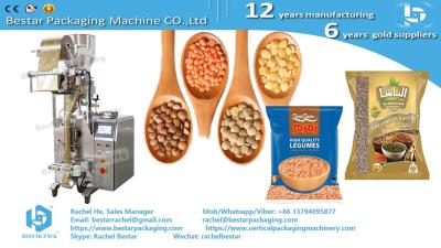 China Bestar Lentils pouch weighing packaging machine BSTV-160A for sale