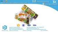 China PET/PE laminated plastic foil for snack packaging with Bestar weighing packaging machine for sale