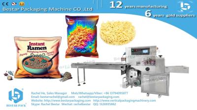 China Ramen instant noodle single packaging automatic packing machine BST350 for sale