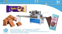 China Energy bar automatic packaging machine with rotary feeding plate BST350 for sale